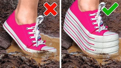 Feet And Shoes Hacks Easy Ways To Improve Your Shoes Youtube