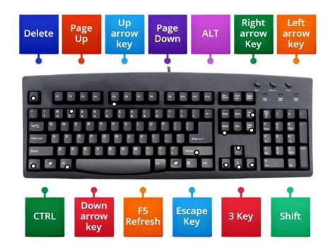 Label The Qwerty Keyboard Labelled Diagram