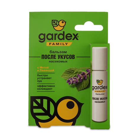 Бальзам роликовий Gardex Family після укусів 7мл – онлайн-супермаркет ...