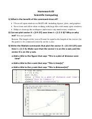 Plotting Vector Data In MATLAB Tips Tricks Course Hero