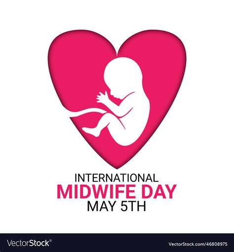 International Midwife Day Royalty Free Vector Image