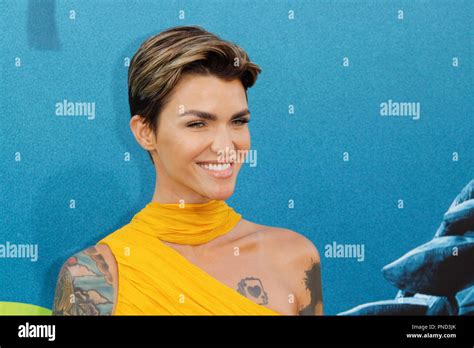 Ruby Rose At The Premiere Of Warner Bros The Meg Held At The TCL Chinese Theatre In Hollywood