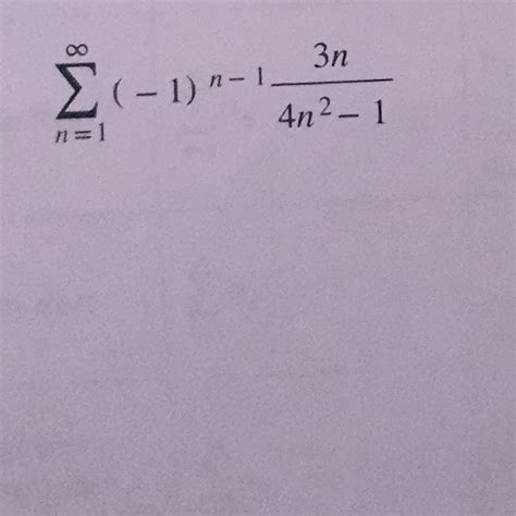 Solved Is The Series Converging Conditionally Converging