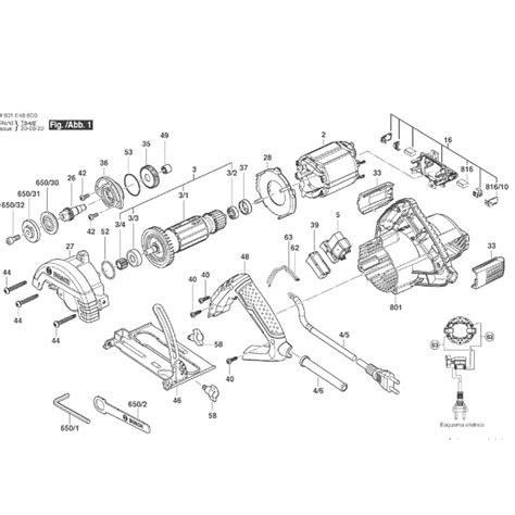 Vista Explodida Gdc 150 Centraltec Ferramentas Elétricas Makita