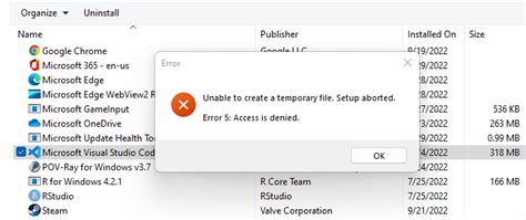 I Want To Start Using Vscode But Im Having Trouble Installing It I