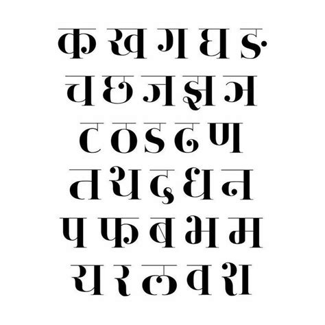 Devnagari Script Artofit