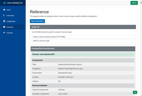 Terraform Azurerm Aznamingtool A Terraform Module To Deploy Microsofts Azure Naming Tool