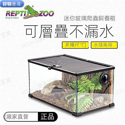 免運 現貨reptizoo瑞皮玻璃爬缸蜥蜴守宮蛇甲蟲陸龜爬寵爬蟲角蛙飼養箱盒 蝦皮購物