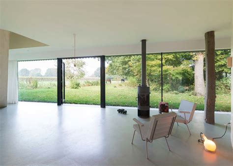 Barend Koolhaas Triangular House Has Blackened Timber Walls