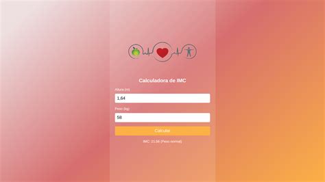 GitHub isabellelacerda calculadora imc O IMC é um cálculo simples