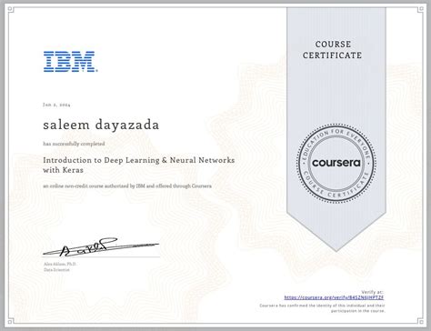 Saleem Dayazada On Linkedin Deeplearning Neuralnetworks Keras Ai Machinelearning Coursera