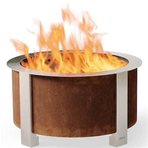 X Series 24 Smokeless Fire Pit In Corten Steel For Sale Mesa Az