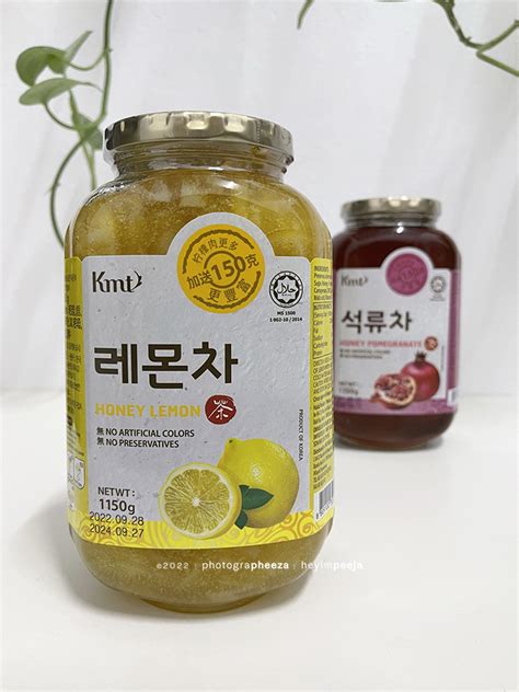 Kmt Hansung Tea Honey Lemon Dan Pomegranate Blog Sihatimerahjambu