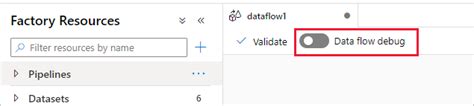 Mapping Data Flow Debug Mode Azure Data Factory Azure Synapse