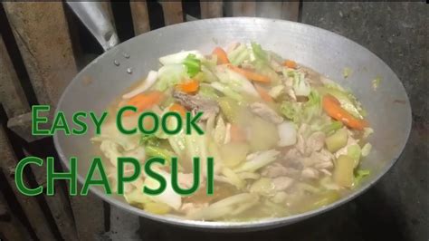 Easy Way To Cook Chapsui Youtube