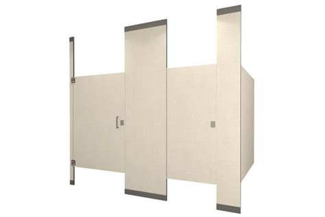 Floor To Ceiling Solid Phenolic Toilet Partitions Restroom Stalls