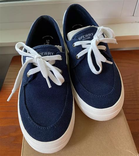 Blue Sperrys Womens Best Sale