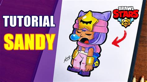 Como Desenhar O Sandy Do Brawl Stars How To Draw Brawl Stars Youtube