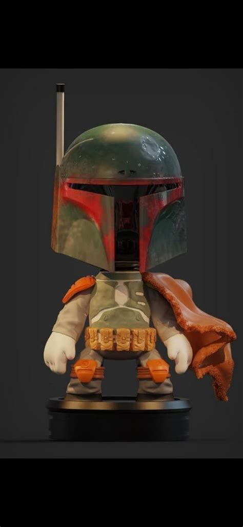 Boba Fett Mandalorian Star Wars 3d Print Model