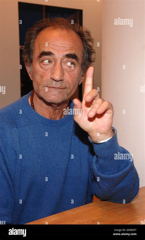 Actor Richard Bohringer Attends The Salon Du Livre Paris Book Fair Held At The Porte De