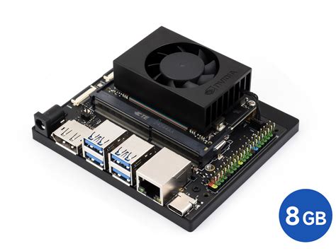 Jetson Orin Nano 人工智能ai开发套件 适用于嵌入式系统和边缘系统 内置jetson Orin Nano 8gb显存核心板