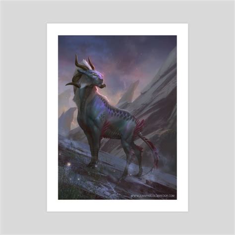 Kirin An Art Print By Juan Pablo Corredor Martinez Inprnt