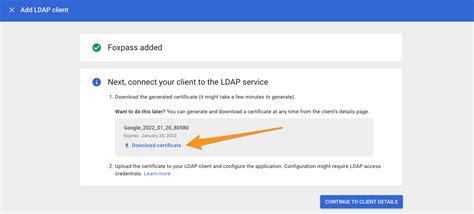 Google Ldap Foxpass Password Delegation