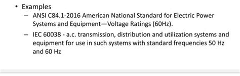 Solved Examples Ansi C841 2016 American National