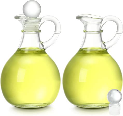 Teenyyou 2 Pcs Oil And Vinegar Cruet Oil Cruets And Vinegar