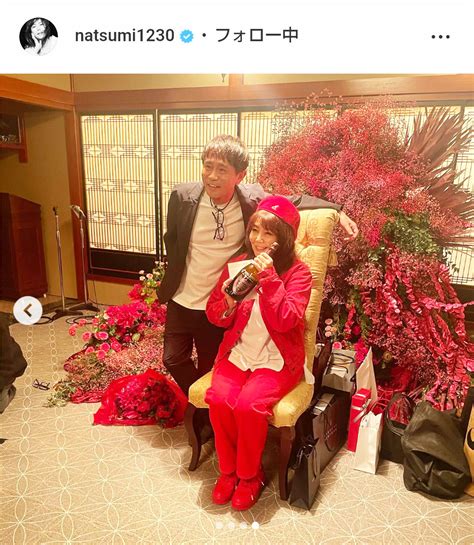 小川菜摘「還暦になりました」サプライズ誕生日パーティーで夫・浜田雅功とツーショットも 芸能写真ニュース 日刊スポーツ