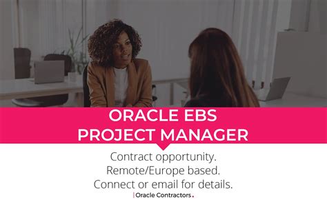 Oracle Contractors On Twitter Contract Opportunity Oracle Ebs