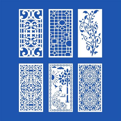 Premium Vector Decorative Pattern Laser Cut Design