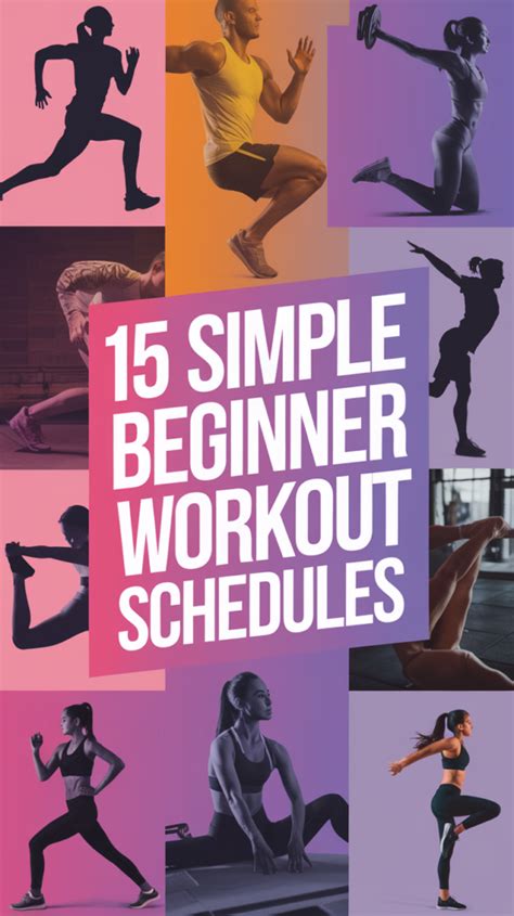 15 Simple Beginner Workout Schedules Thatll Transform Your Fitness
