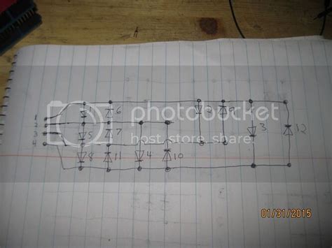 Charlieplexing A Row Of Leds Leds And Multiplexing Arduino Forum