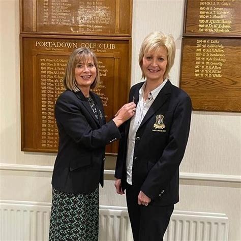 Ladies Agm And Handover Portadown Golf Club