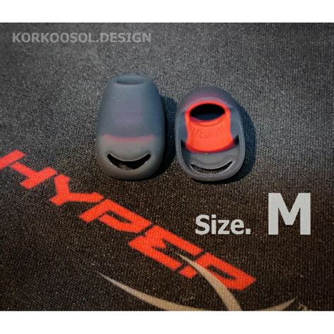 🔥hot Sale จุกหูฟัง Hyperx Could Earbuds Ear Tips จุกซิลิโคน 3คู่ S M L