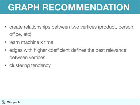 Milo Graph HACKATHON PPT