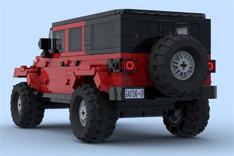 Lego Moc Mocturnal Jeep Wrangler Jl By Mocturnal Rebrickable