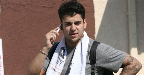 Rob Kardashian Refuses To Be Filmed For Hulu But He Isnt Shy About
