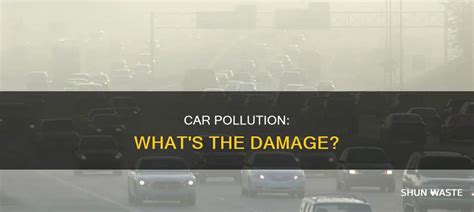 Car Pollution Whats The Damage Shunwaste