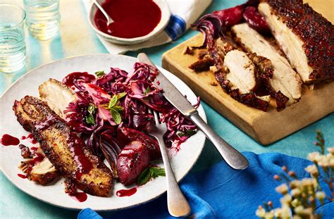 Slow Roast Pork Belly With Plum Sauce Tesco Real Food