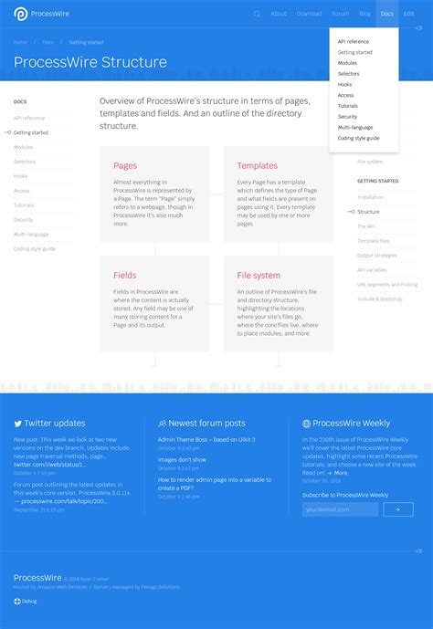 processwire 3 0 119 and new site updates part 3