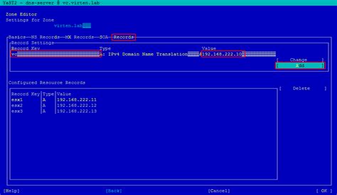Howto Use VCenter Server Appliance VCSA As DNS Server Virten Net