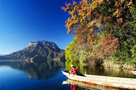 Lugu Lake Lijiang Yunnan Mosuo Women Culture Map Walking Marriage