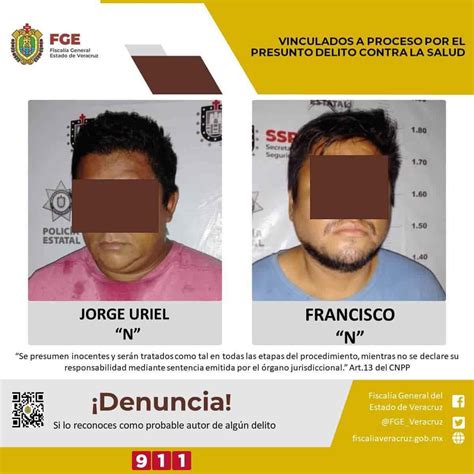 En San Andrés Tuxtla vinculan a proceso a dos por narcomenudeo