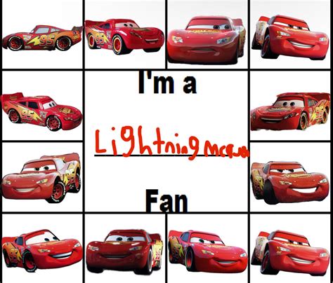 I Am A Lightning Mcqueen Fan By Ewanpaymah On Deviantart