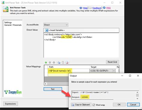 Ssis Extract Single Xml Node Using Xpath From Soap Response Zappysys Blog