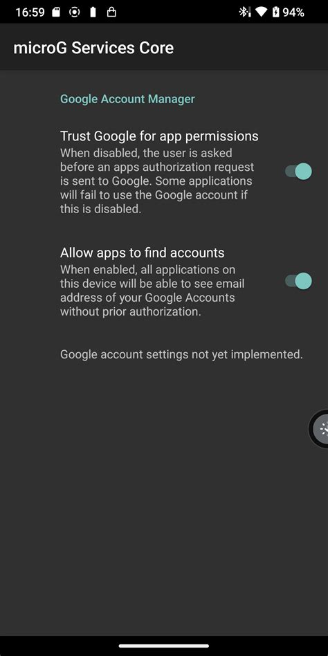 MicroG Acts As If I Haven T Added My Google Account Issue 1847