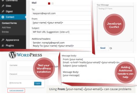 Contact Form 7 Email Issues Problems CF7 Skins Blog