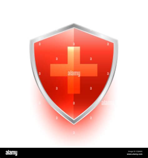 Shield Protection Symbol Stock Vector Images Alamy